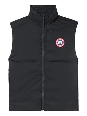 Canada Goose Lodge Quilted Ripstop Down Gilet - Black