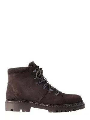 Mr P. Jacques Suede Hiking Boots - Brown