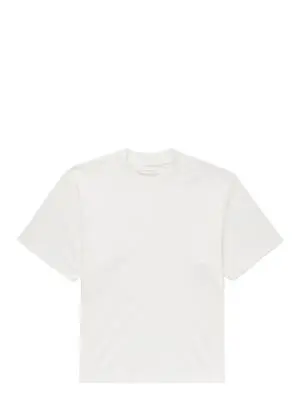 KAPTAIN SUNSHINE Suvin Cotton-jersey T-shirt - White