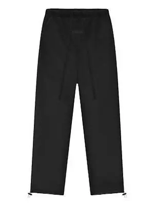 Fear Of God Essentials Bonded Satin Relaxed Track Pant - Jet Black