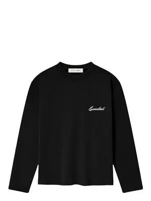 Fear Of God Essentials Classic Long Sleeve T-shirt - Jet Black