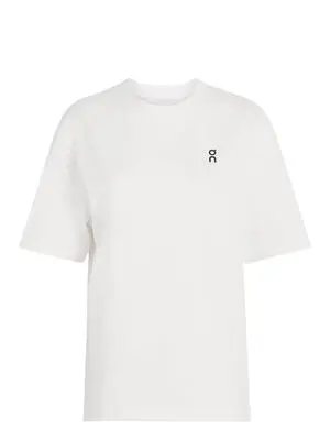 On Organic Cotton Logo T-shirt - White