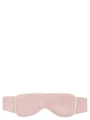 DANIEL HANSON Cashmere-silk Eye Mask - Pink