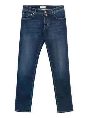 Jacob Cohen Five-pocket Straight Leg Jeans - Blue
