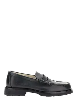 COMMON PROJECTS Penny Leather Loafers - Black