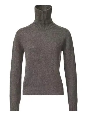 Fabiana Filippi Turtleneck Long-sleeve Sweater - Grey