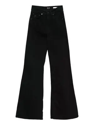 LOIS Five-pocket Flared Jeans - Black
