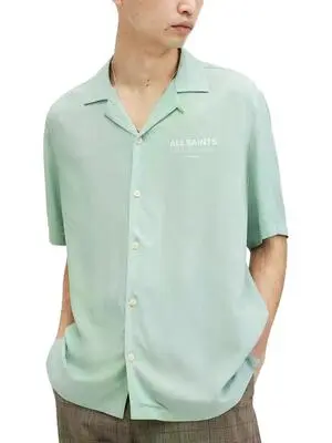 ALLSAINTS Underground Short-sleeve Shirt - Green