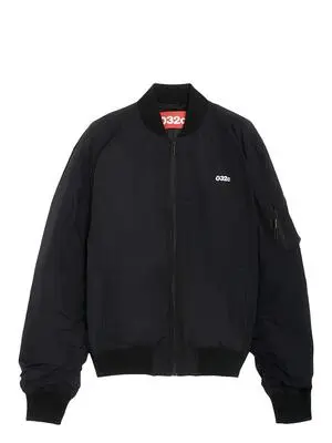 032C Logo-embroidered Bomber Jacket - Black
