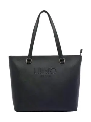 Liu Jo Embossed Logo Tote Bag - Black