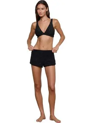 L'Agence Amiya Cover-up Short - Black