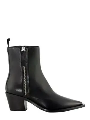 HALMANERA 50mm Taby Zip Boots - Black