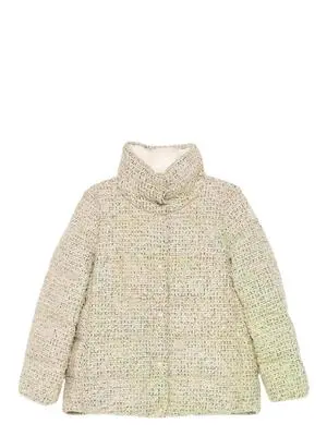 Moncler Tweed Jacket - Neutrals