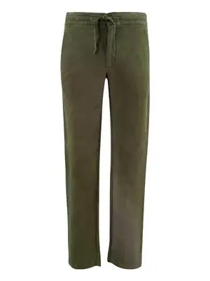 120% Lino Linen Trousers - Green