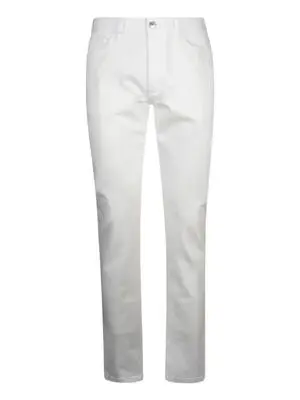 Zegna Straight Leg Jeans - White