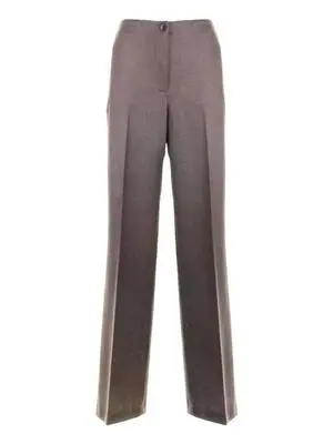 Seventy Button-fastening Trousers - Grey