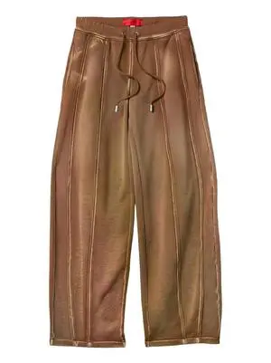 Eckhaus Latta Cotton Track Pants - Brown