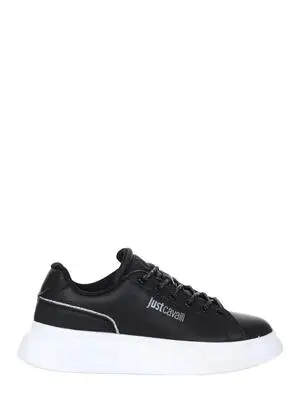 Just Cavalli Logo Low-top Sneakers - Black