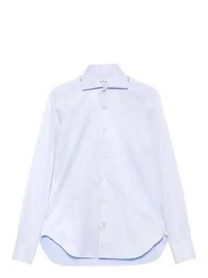Kiton Long-sleeve Button Shirt - Blue