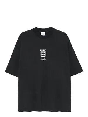 Vetements Logo-print T-shirt - Black