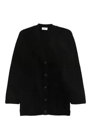 P.a.r.o.s.h Buttoned Pocket Cardigan - Black