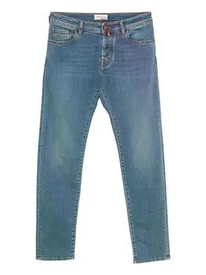 Jacob Cohen Five-pocket Straight Leg Jeans - Blue