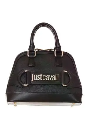 Just Cavalli Logo-plaque Tote Bag - Black