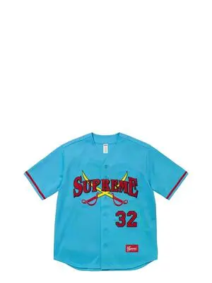 Supreme Stadium Swords Baseball T-shirt - Blue