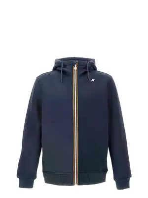 K-WAY Zip-up Hoodie - Blue