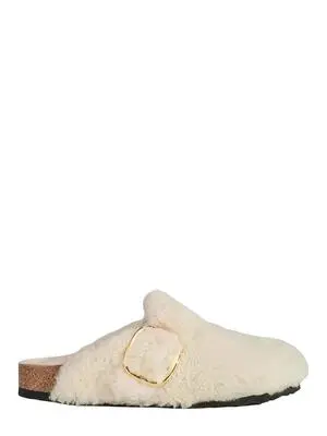 BIRKENSTOCK Boston Slippers - White