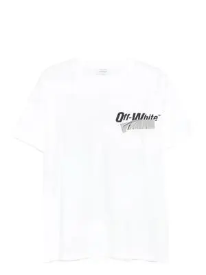 Off-White Tape-detail Polo Shirt - White