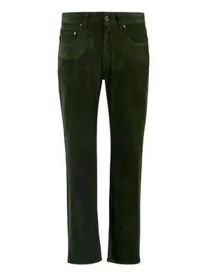 Boglioli Five-pocket Corduroy Jeans - Green