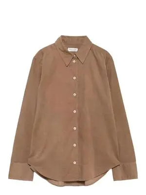 Marc O'polo Corduroy Long-sleeved Shirt - Brown