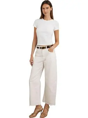 Paige Arellia Ankle Jeans - Ecru