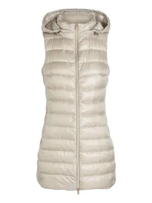Herno Hooded Shell Gilet - Grey