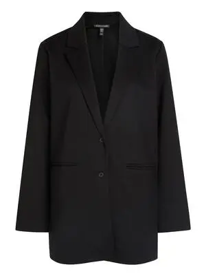 Eileen Fisher Jersey Blazer - Black