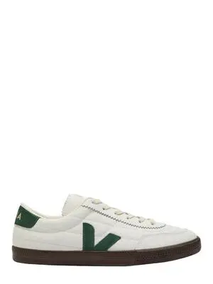 VEJA Panenka Grained Leather Sneakers - White