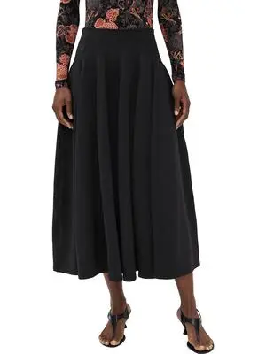 Ulla Johnson High-waist Midi Skirt - Noir