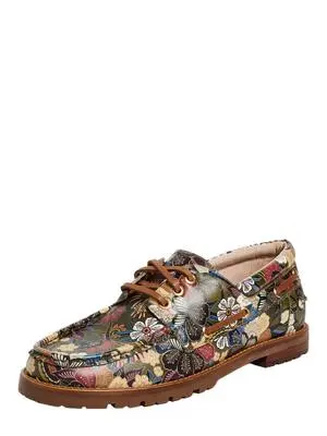 Farm Rio Floral Boat Shoes - Print