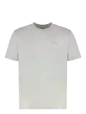 Off-White Cotton Blend T-shirt - Grey