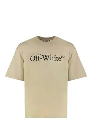 Off-White Logo-print T-shirt - Neutrals