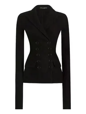 Dolce & Gabbana Double-breasted Jacket - Black