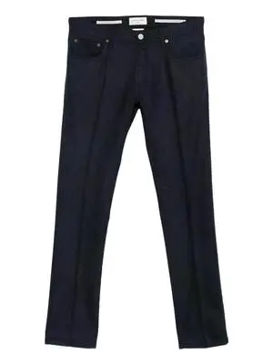Jacob Cohen Wool Trousers Blue