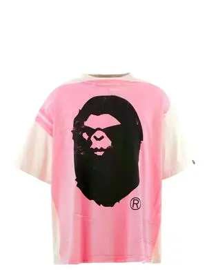 SAINT MXXXXXX X Bape Cotton T-shirt - Pink