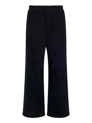 Dolce & Gabbana Elasticated-waistband Panelled Track Pants - Black