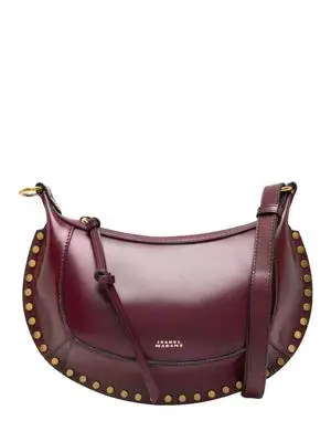 Isabel Marant Oskan Moon Shoulder Bag - Red
