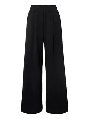 Varley Extra Wide Leg Doublesoft Pants - Black