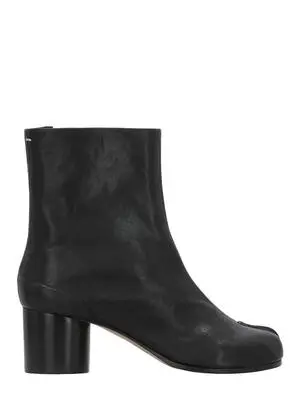 MAISON MARGIELA Tabi Leather Boots - Black