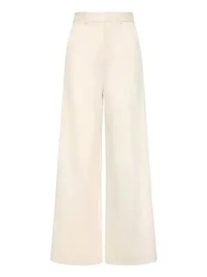 The Upside Wide Leg Trousers - Neutrals