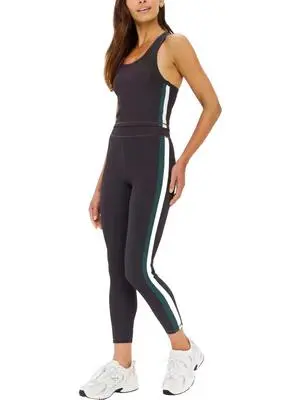 The Upside Sophie Ribbed Top - Black